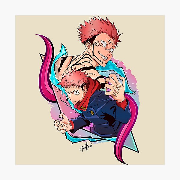 " Jujutsu Kaisen Yuji Itadori" Photographic Print for Sale by ...