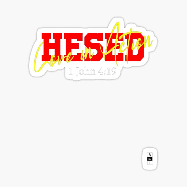 "FBW Hesed Premium" Sticker for Sale by Greyhoundbe | Redbubble