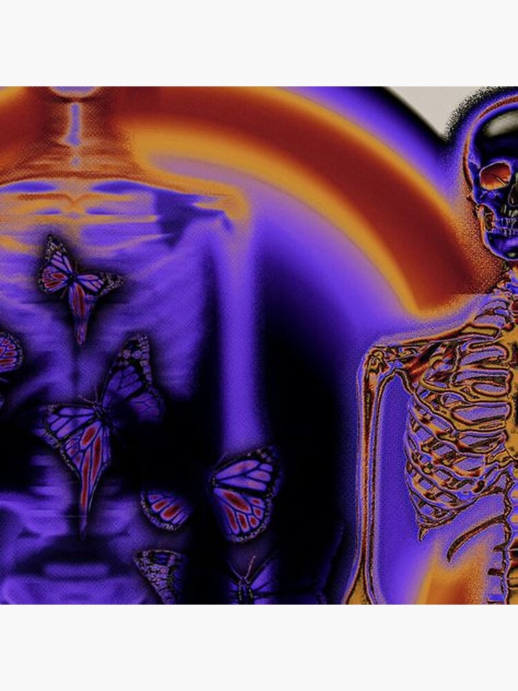 "y2k aesthetic skeleton" Photographic Print by sabrinamerg | Redbubble