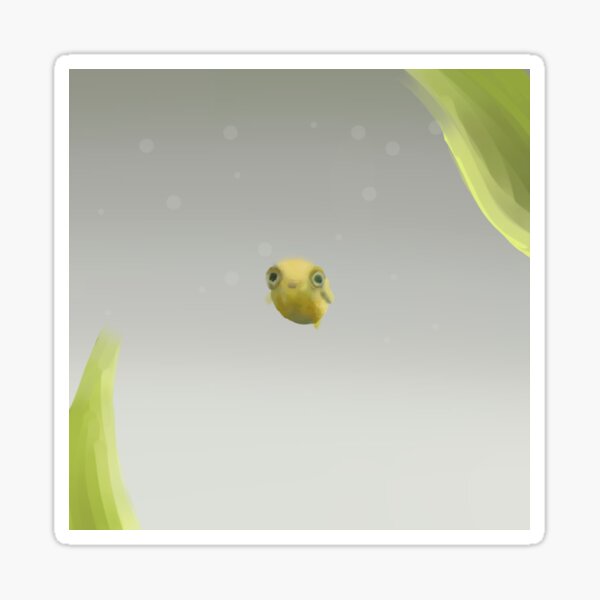"Googly Eye Fish" Sticker by Dino-Da-Dragon | Redbubble