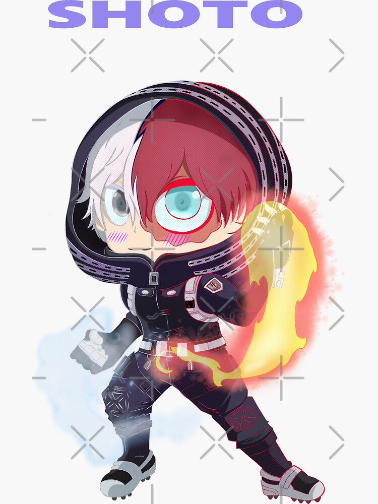 "Shoto Chibi" Sticker for Sale by jstudiosoregon | Redbubble