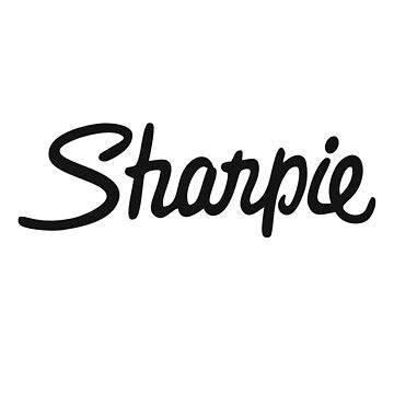 "Sharpie Logo" Sticker for Sale by m8bit | Redbubble
