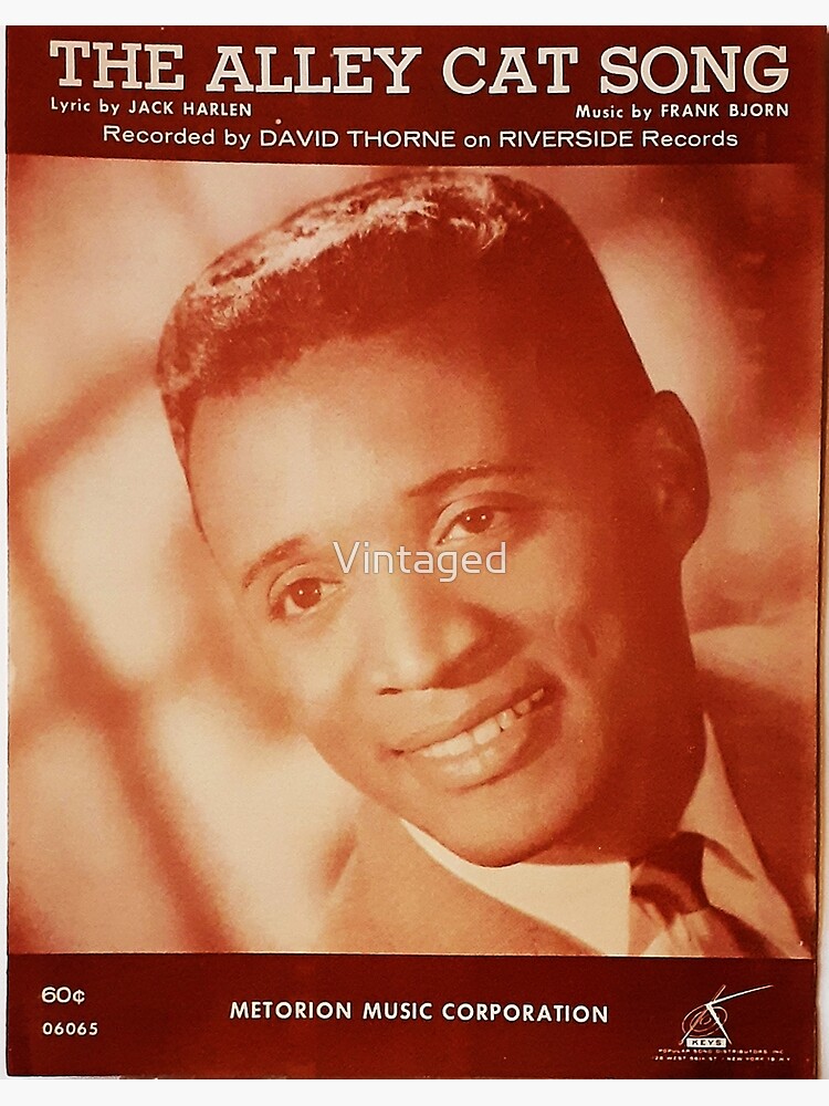 " The Alley Cat Song,alley cat, cat, Lounge, jazz, R & B , Sheet Music ...