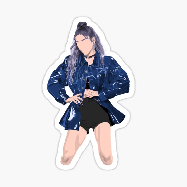 "Itzy yeji" Sticker for Sale by mi-space | Redbubble