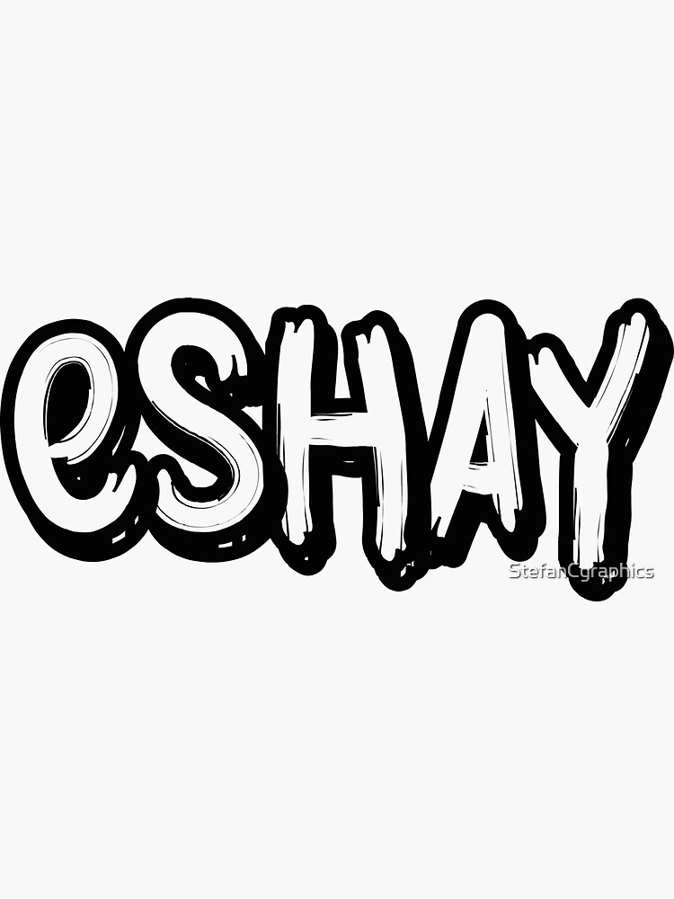 "Eshay (black)" Sticker for Sale by StefanCgraphics | Redbubble