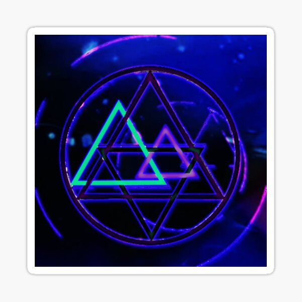 "Light Codes" Sticker for Sale by HexagonlEntropy | Redbubble