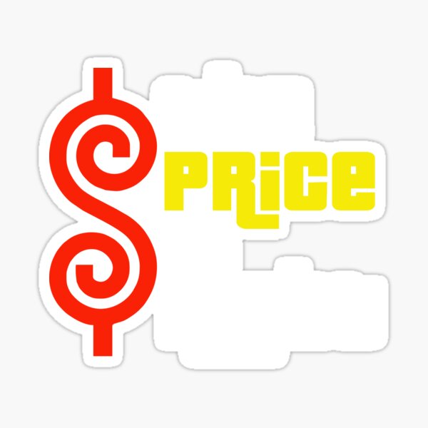 "Best Selling - The Price is Right Symbol merchandise" Sticker for Sale ...