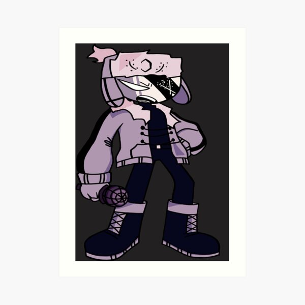 "Ruv FNF (Friday Night Funkin)" Art Print for Sale by Atsuhiro | Redbubble