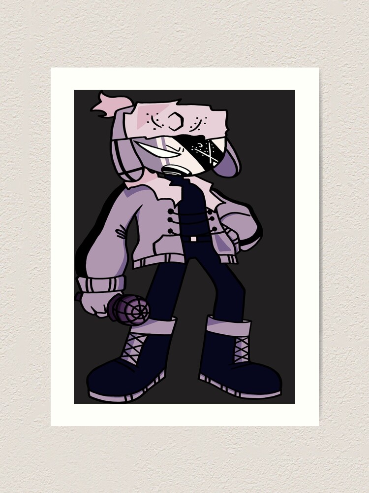 "Ruv FNF (Friday Night Funkin)" Art Print for Sale by Atsuhiro | Redbubble