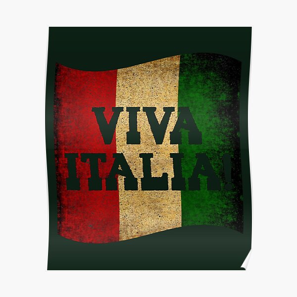 "Viva Italia! Italy European Football Champion Classic Gift" Poster by ...