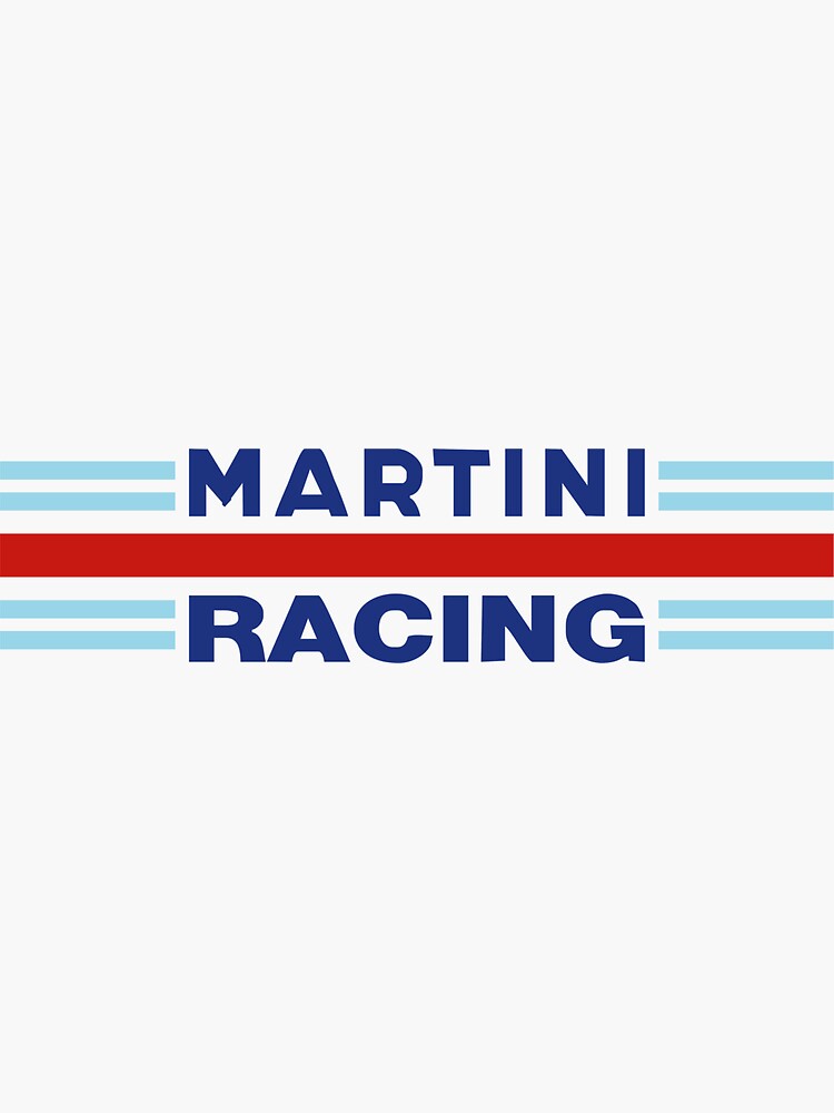 "Meistverkaufte - Martini Racing Merchandise" Sticker von ...
