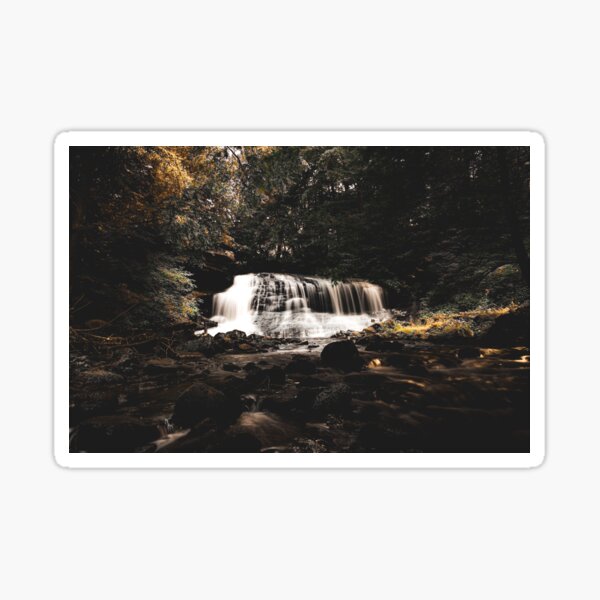 "Waterfall Long Exposure" Sticker by shawntheluck | Redbubble