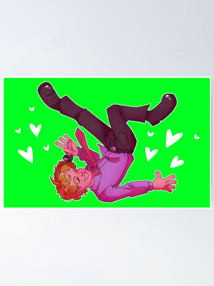 "Senpai FNF" Poster by thebrickhxuse | Redbubble