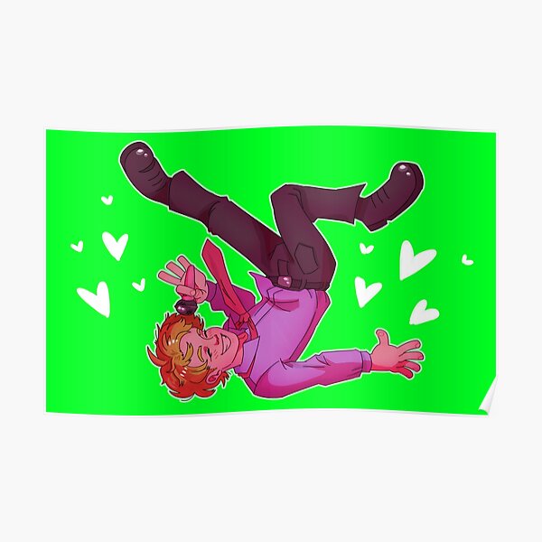 "Senpai FNF" Poster by thebrickhxuse | Redbubble