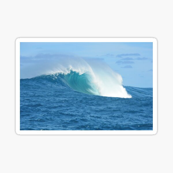 "Big Wave" Sticker for Sale by Tygershark | Redbubble