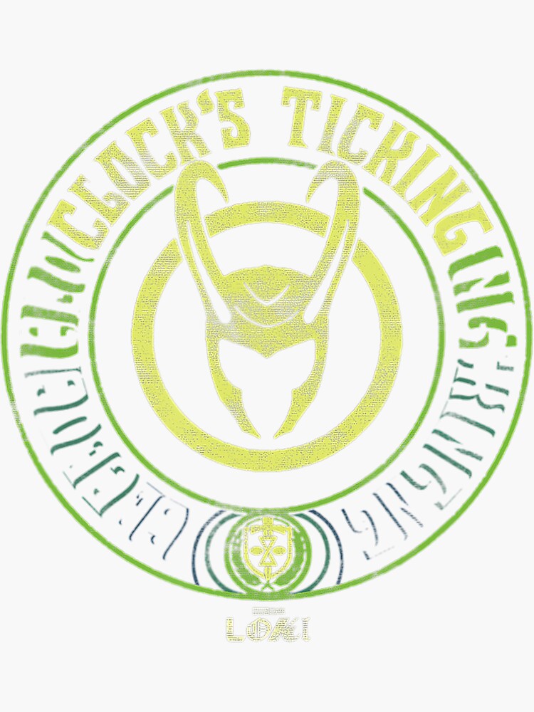 Pegatina «Logotipo de Loki Clock» de JoseDuarte | Redbubble