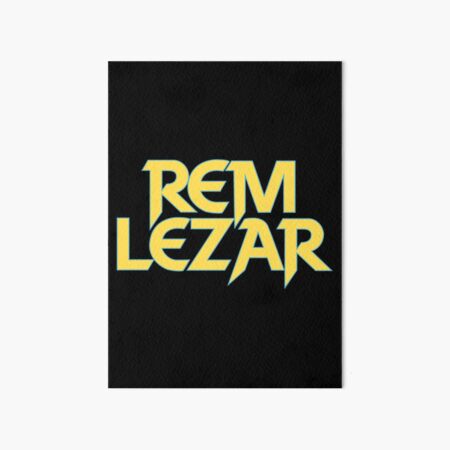 "Rem Lazar Logo" Art Board Print by AnthayPreston | Redbubble