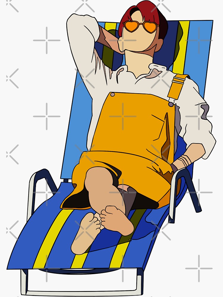 "Beach Jimin" Sticker for Sale by Staysri | Redbubble