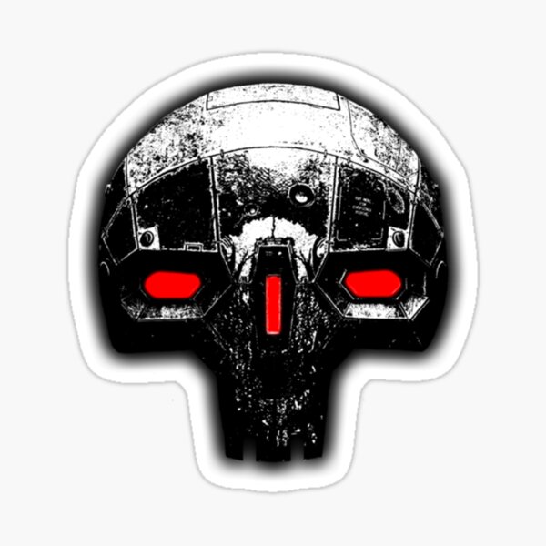 "Atlas Head - MWOBattletech" Sticker for Sale by JoelTillslay | Redbubble