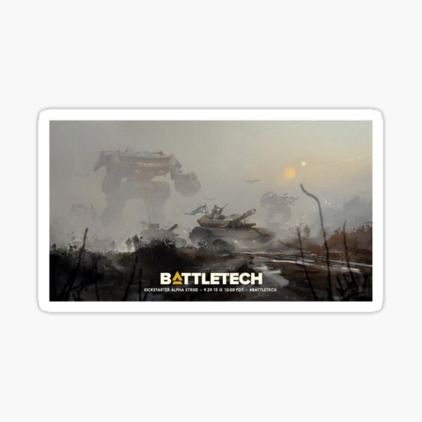 "Battletech 3d Virtual Reality Video Game Sarna" Sticker for Sale by ...
