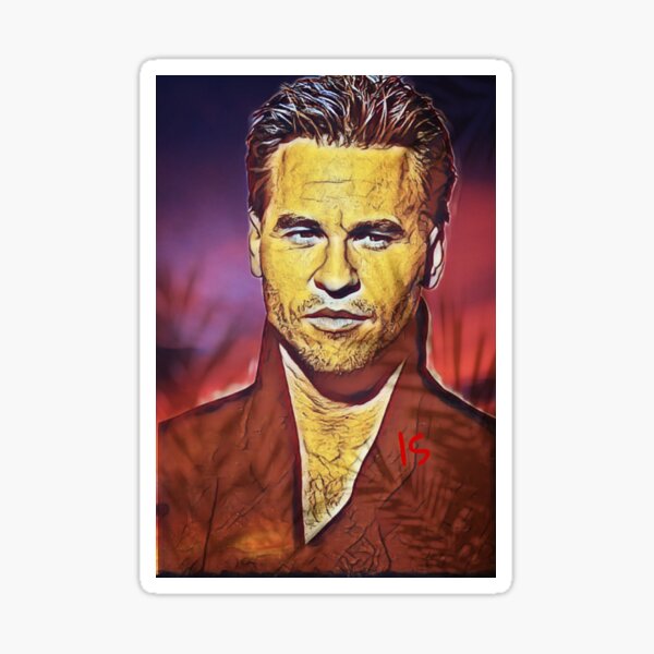 "Val kilmer" Sticker for Sale by V2711S | Redbubble
