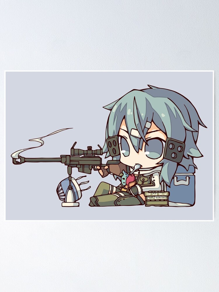 "Chibi Sion Sword Art Online" Poster by Covintage19 | Redbubble