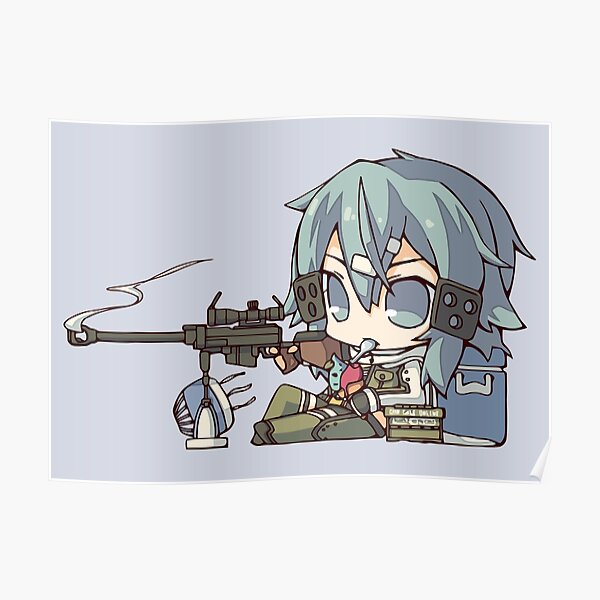 "Chibi Sion Sword Art Online" Poster by Covintage19 | Redbubble