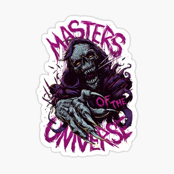 "Skeletor " Sticker for Sale by Koalala211 | Redbubble