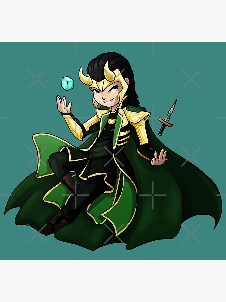 "Chibi loki" Poster by Eothnoguy | Redbubble
