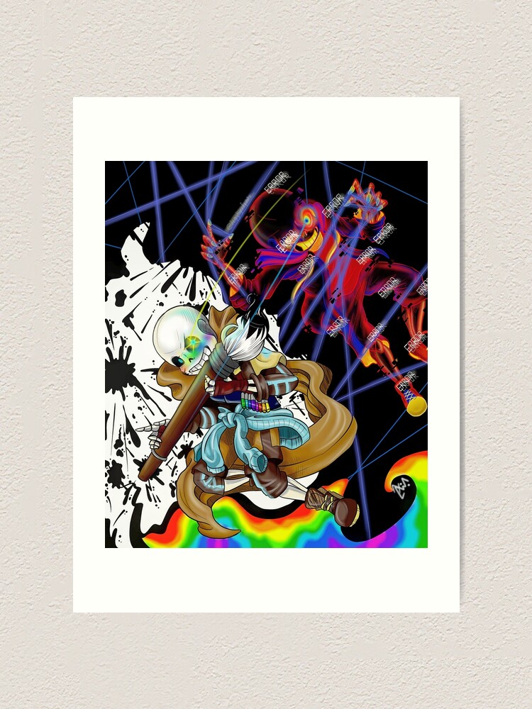 "Ink vs Error" Art Print for Sale by silvergeki | Redbubble