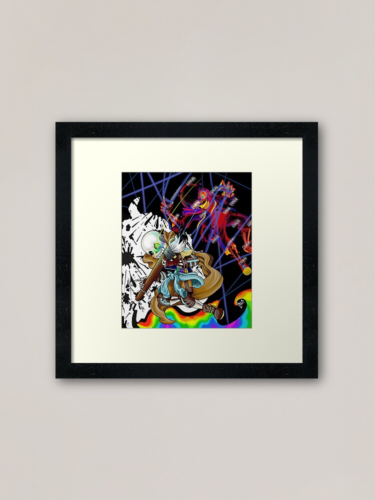 "Ink vs Error" Framed Art Print for Sale by silvergeki | Redbubble