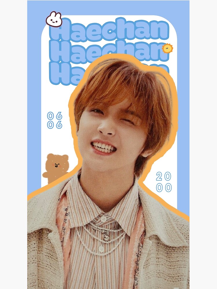 "KPOP NCT HAECHAN MERCH " Poster for Sale by julianguyen7726 | Redbubble