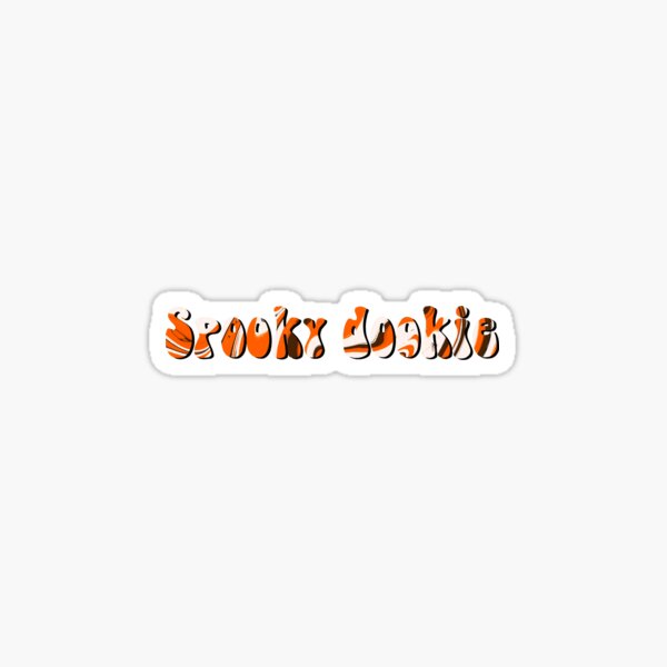 "Spooky Dookie" Sticker for Sale by Jocybossy3213 | Redbubble