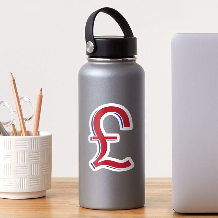 "UK Pound" Sticker for Sale by Cropfactorgroup | Redbubble