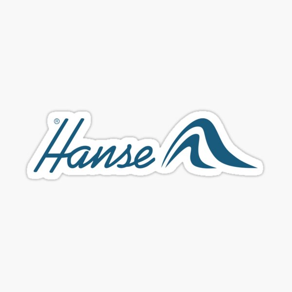 "HANSE" Sticker for Sale by LEBHBERANI | Redbubble