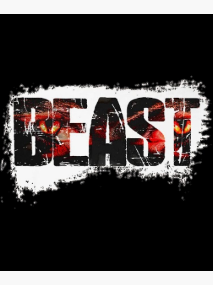 "LogoMrbeast,beast,Logo,Logo beast,Logobeast" Poster by ShopCanyonMoons ...