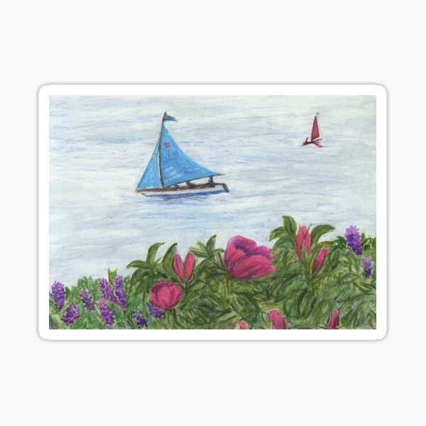 "Snowgoose the Seabird Half-Rater Sails Past Veronica Hebe and Old Rose ...