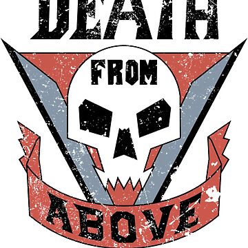 "Starship Troopers - Death From Above" Sticker for Sale by KianMuraya ...