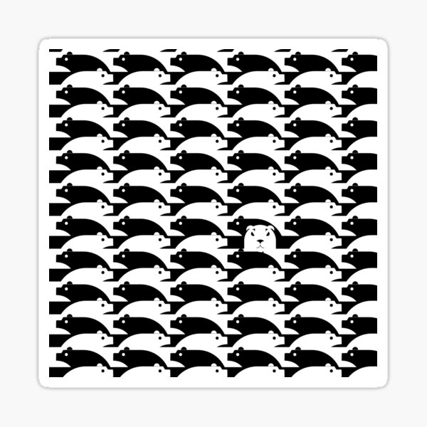 "Pattern with polar bears with emphasis" Sticker for Sale by ...