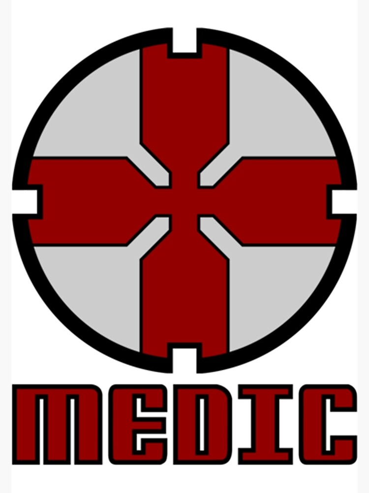 "Starship Troopers MI Mobile Infantary Medic Logo" Art Print by ...