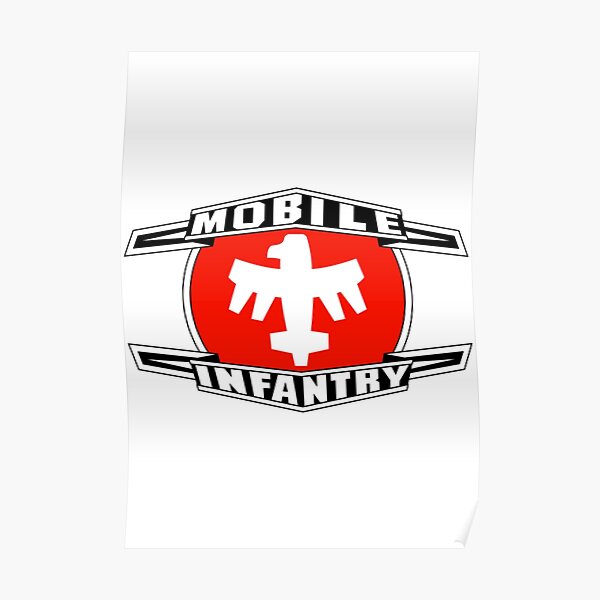 "Starship Troopers Mobile Infantry Emblem" Poster by KianMuraya | Redbubble