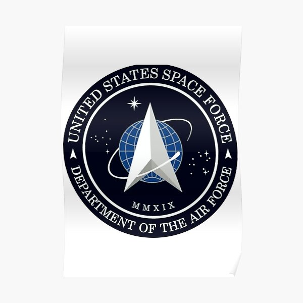 "United States Space Force" Poster by KianMuraya | Redbubble