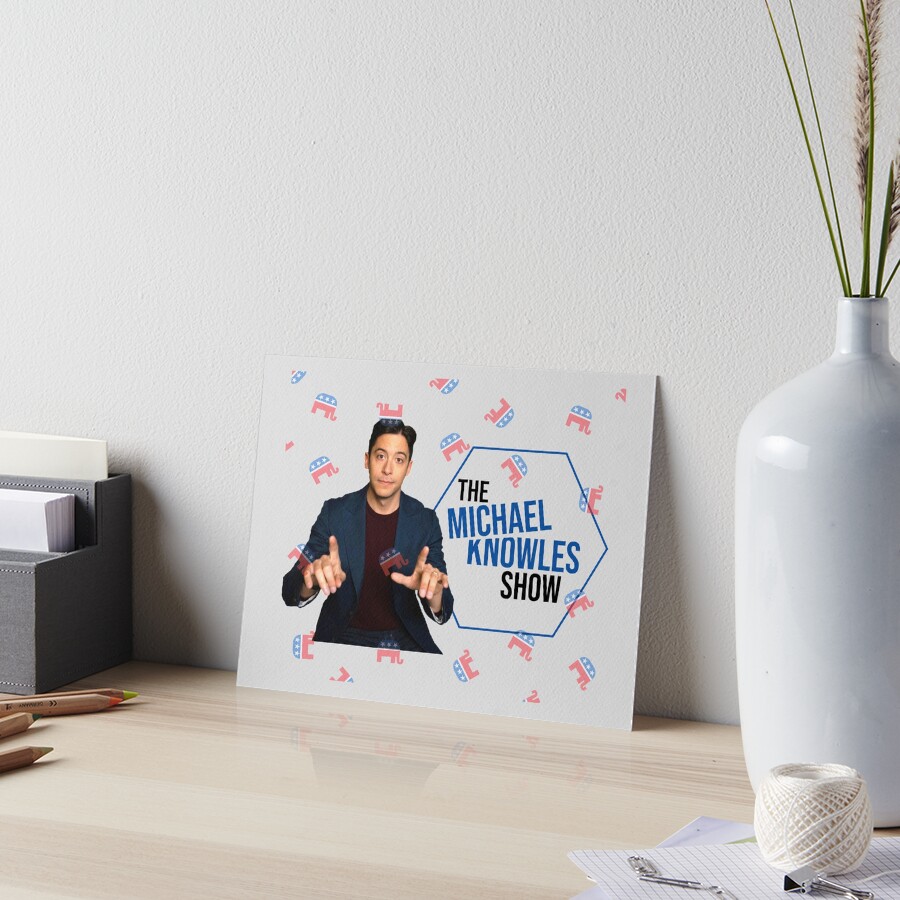 "The Michael Knowles Show Full Logo" Art Board Print for Sale by ...
