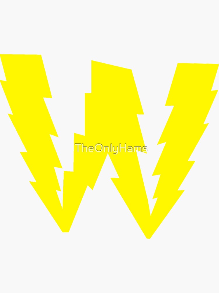 "Watt Logo Classic" Sticker for Sale by TheOnlyHams | Redbubble