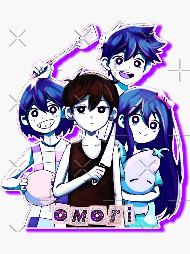"Omori Family" Sticker for Sale by AlexandraVictor | Redbubble