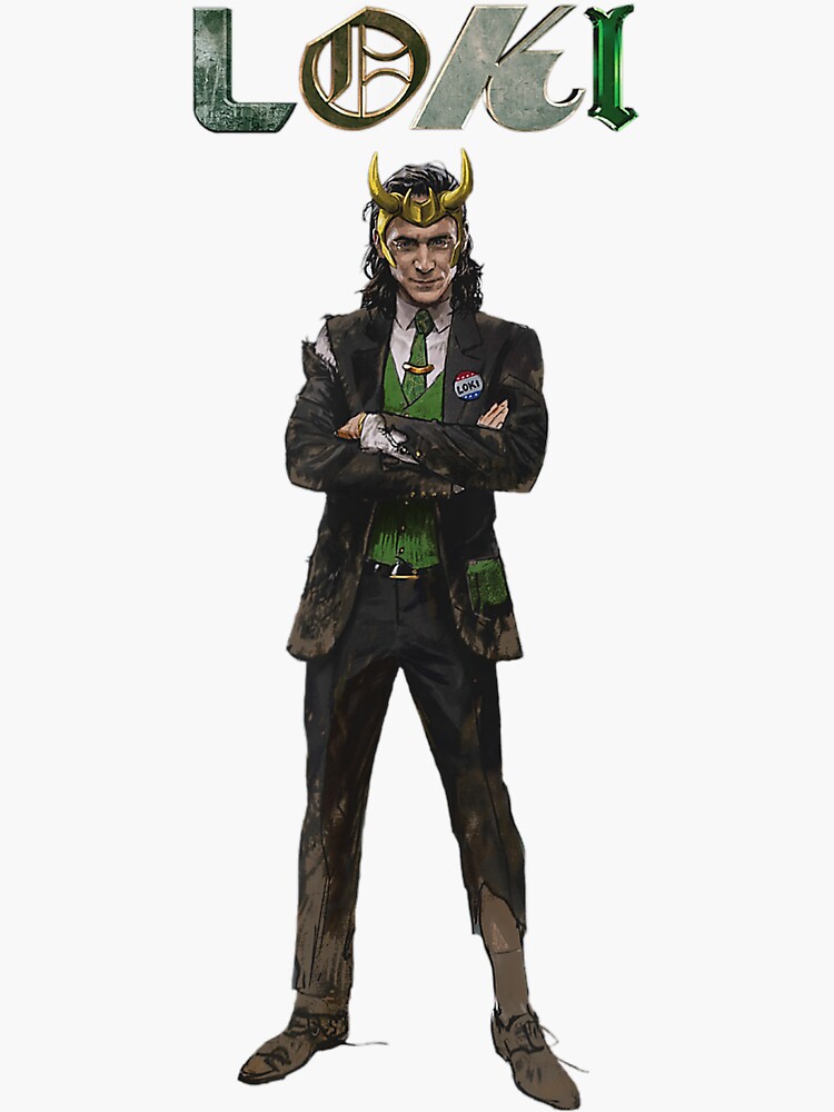 "Loki Name in Norse Runes & Snake Symbol " Sticker by JoseDuarte ...