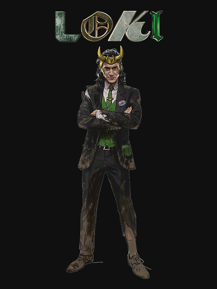 "Loki Name in Norse Runes & Snake Symbol " T-shirt for Sale by ...