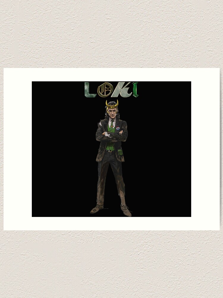 "Loki Name in Norse Runes & Snake Symbol " Art Print by JoseDuarte ...