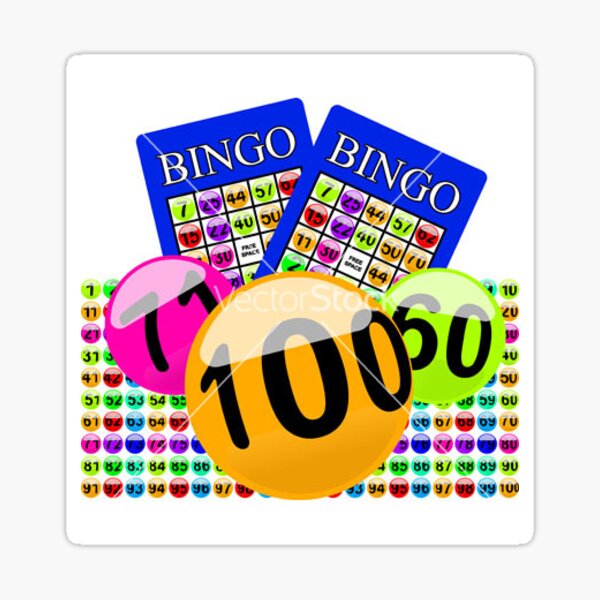 Yes I Love Bingo Sticker for Sale by Anointedtoday⚛ Descubra um mundo ...