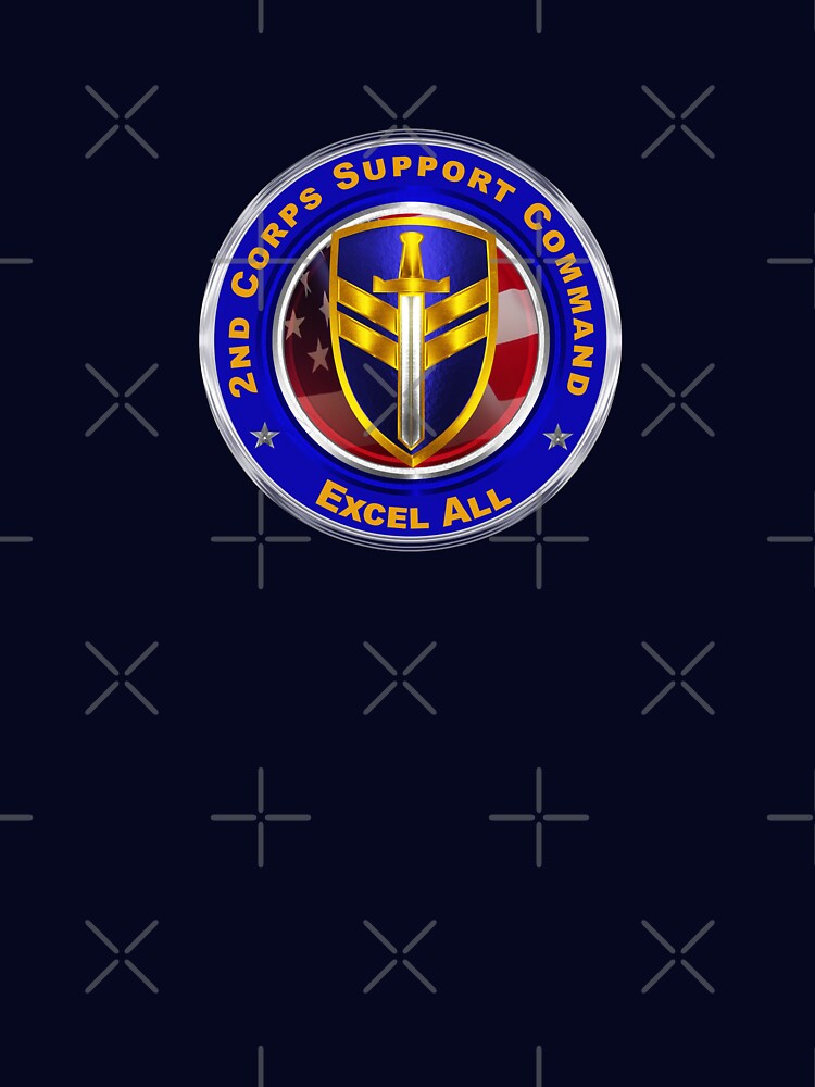 "2nd Corps Support Command "COSCOM"" Essential T-Shirt for Sale by ...